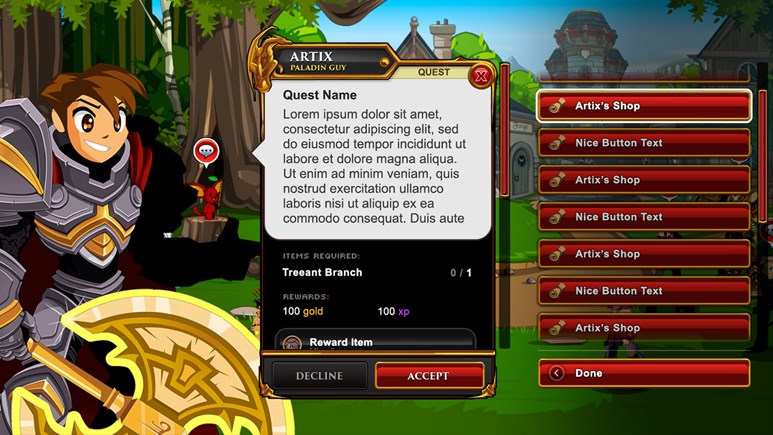 AQ2D on Adventure Quest 2D