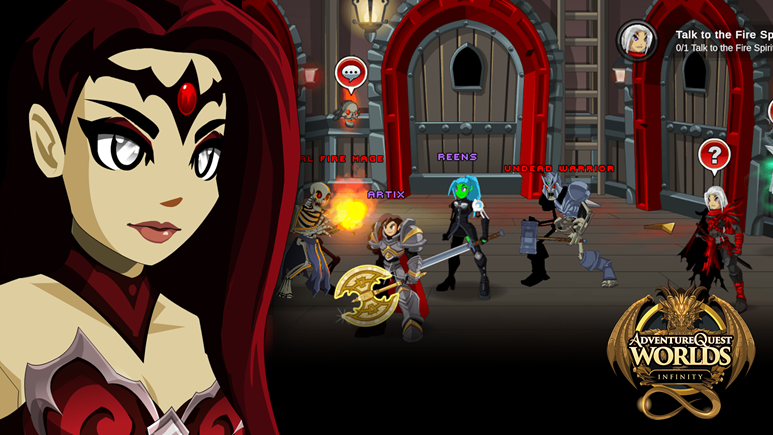 AQWorlds Infinity Q&A on Adventure Quest 2D